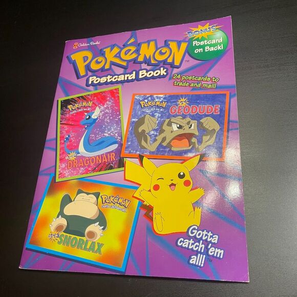 Pokemon | Toys | Vintage Pokemon Postcard Book 999 Complete With All 24 ...